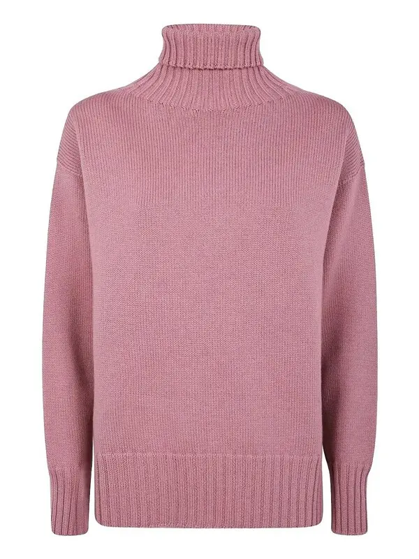 DRUMOHR Long Sleeve Turtleneck - Pink