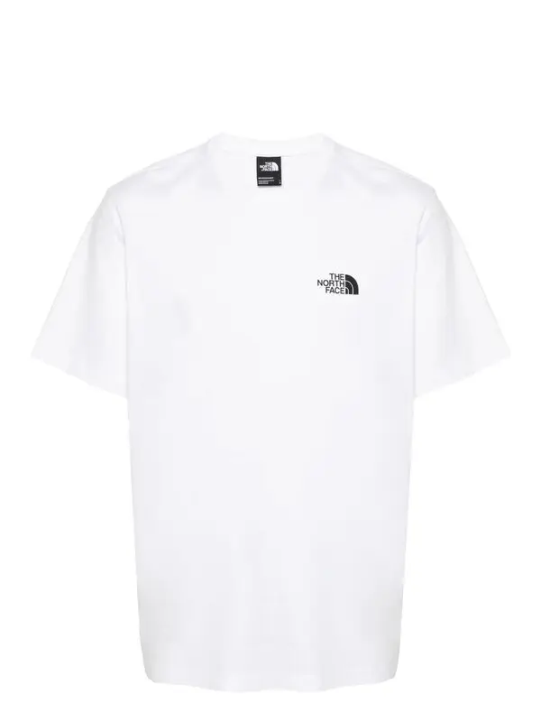 The North Face Short Sleeves Simple Dome Tee - White