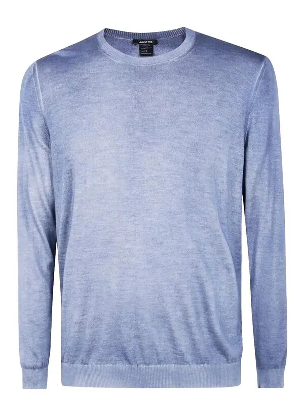 Avant Toi Crewneck Sweater - Blue