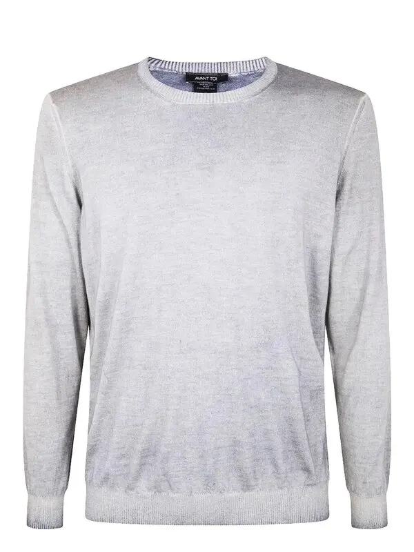 Avant Toi Crewneck Sweater - Blue
