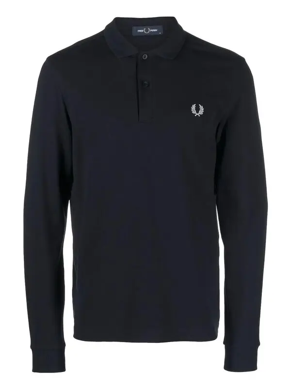 Fred Perry The Long Sleeve Fp Shirt - Blue