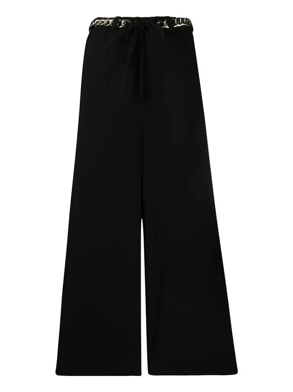 Y`S Straight Leg Pants - Black