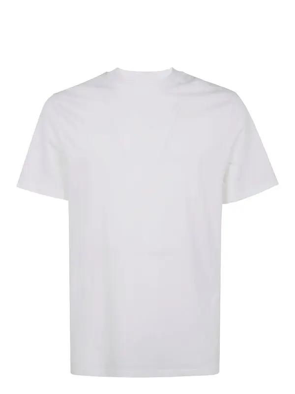 JIL SANDER Crewneck Short Sleeves Classic T-shirt - White