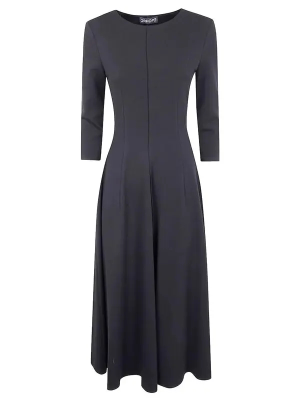 DRHOPE Long Dress - Black