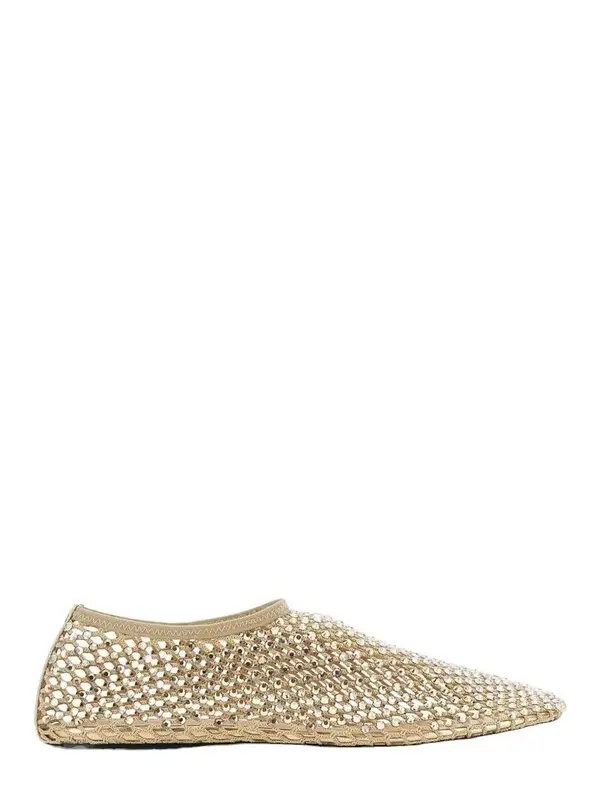STRATEGIA Dolly Ballerina Flats - Metallic