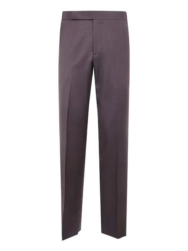 LARDINI Regular Fit Trousers - Brown
