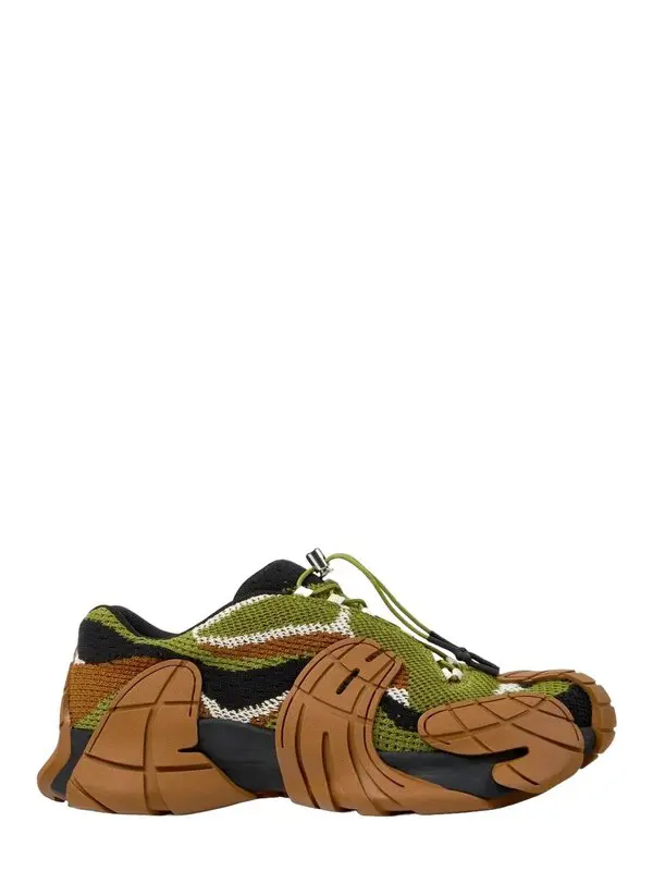 Camper Mesh Fax Sneakers - Green