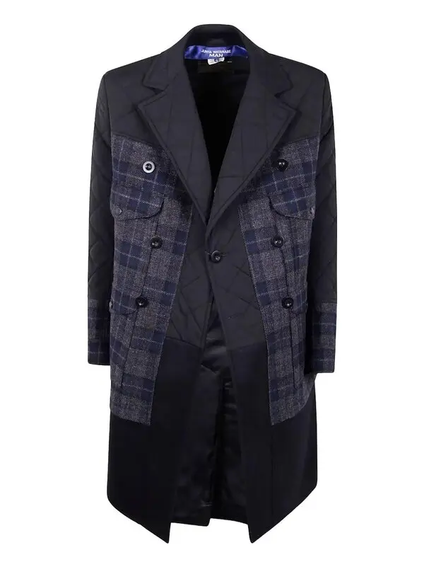JUNYA WATANABE COMME DES GARCONS Midi Coat - Blue