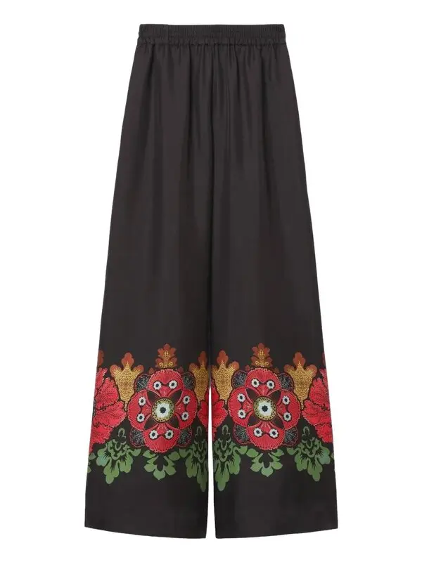 La DoubleJ Palazzo Pants Placée - Red