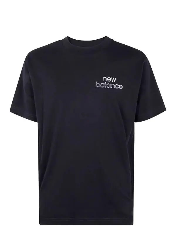 NEW BALANCE Chrome Runner" T-shirt - Black