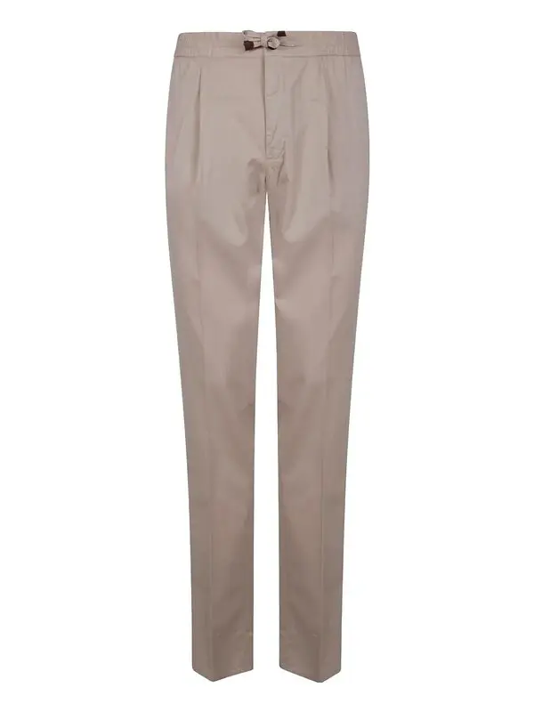 Incotex Tapered Fit Trousers - Beige