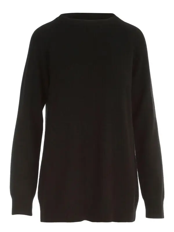 Max Mara Oversized Cashmere Sweater - Black