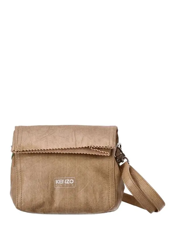 Kenzo Pouch On Strap - Brown