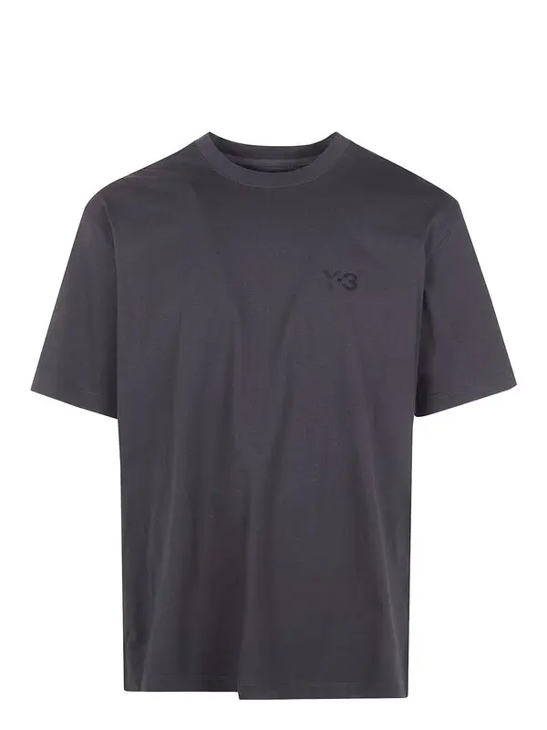 Y-3 YOHJI YAMAMOTO ADIDAS Regular Short Sleeves Tee - Black
