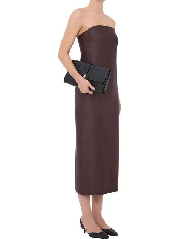 Loulou De Saison Giulia Sleeveless Dress - Brown