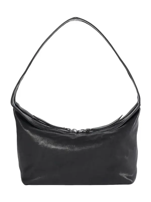 ANN DEMEULEMEESTER Lusi Small Soft Zipper Bag - Black