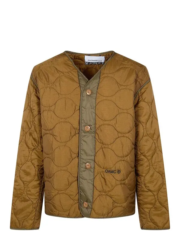 OAMC PEACEMAKER Combat Liner Jacket - Beige