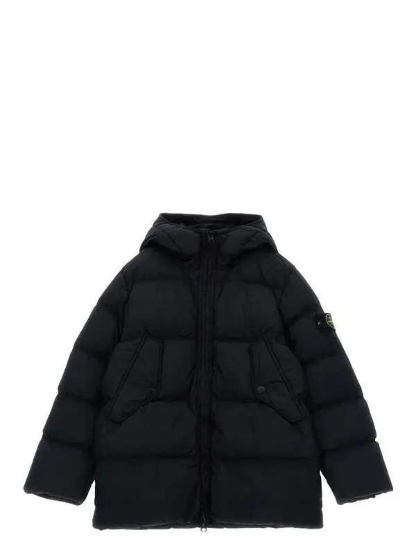 Stone Island Puffer Jacket - Black