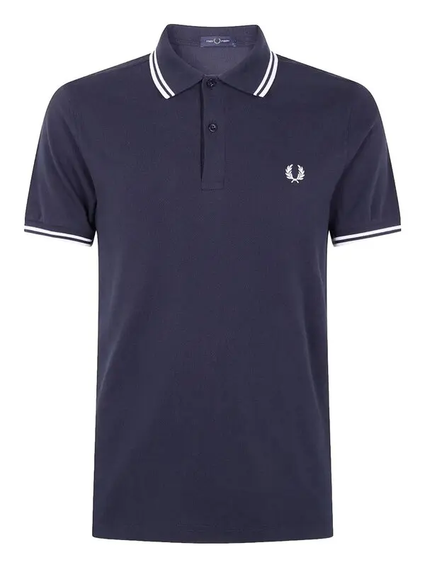 Fred Perry Twin Tipped Shirt - Blue