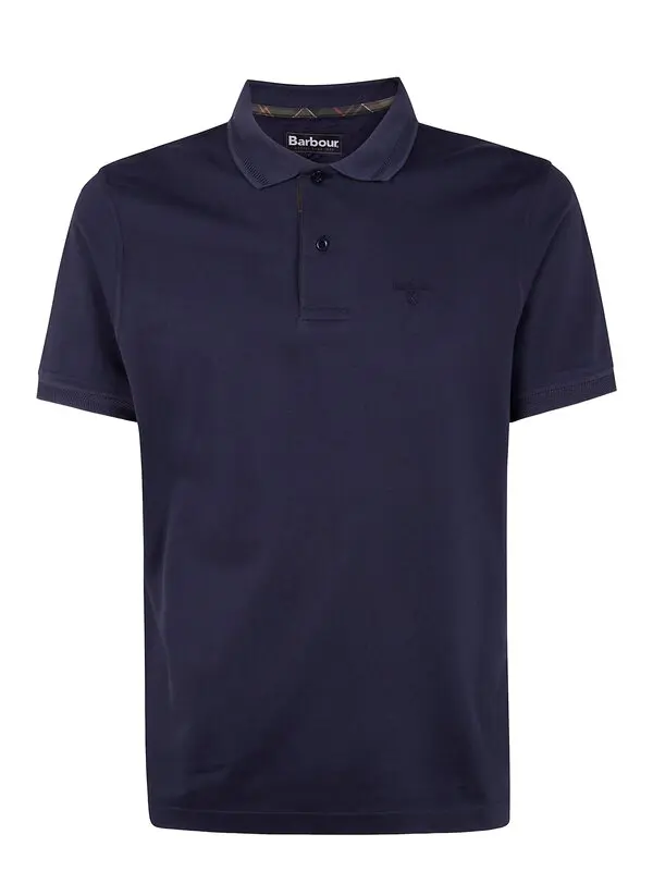 Barbour Premium Tartan Pique Polo Midlayers - Blue