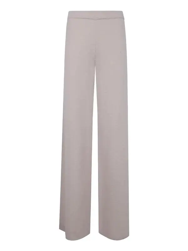 BLUGIRL Fur Knit Long Trousers - Beige
