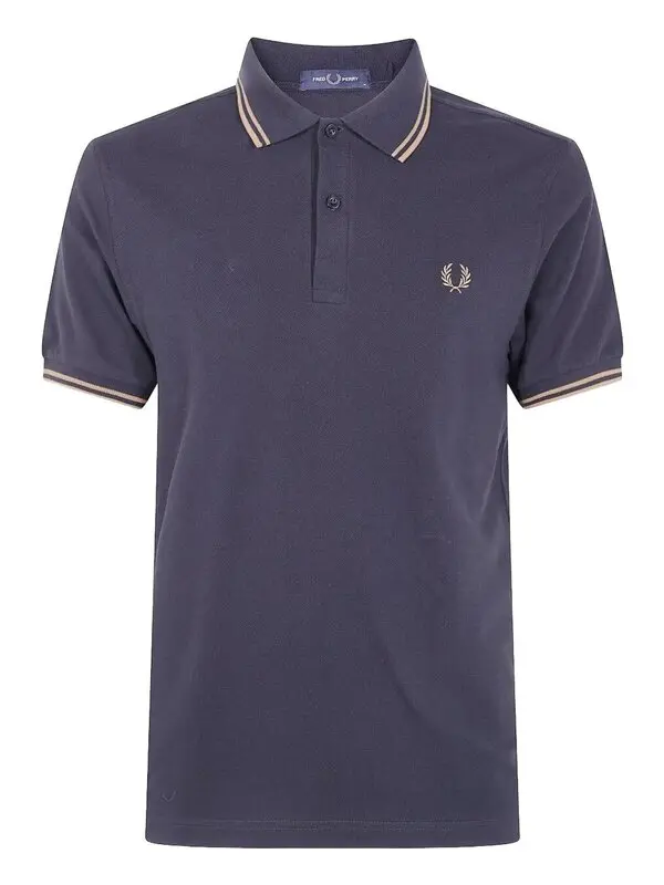 Fred Perry Twin Tipped Shirt - Black