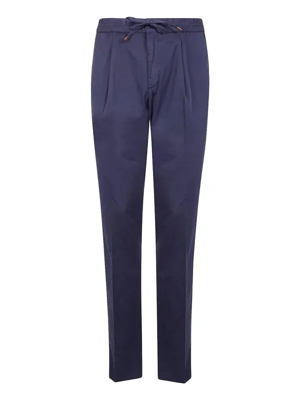 Incotex Tapered Fit Trousers - Blue