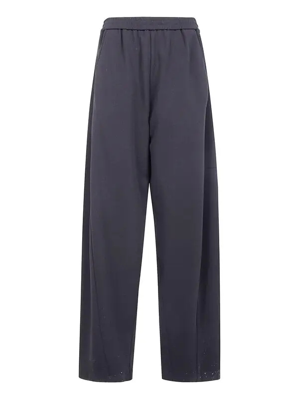 DRHOPE Wide Leg Trousers - Black