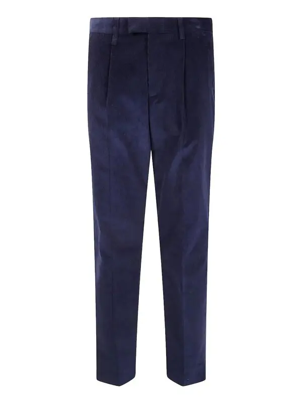 Paul Smith Pleated Trousers - Blue