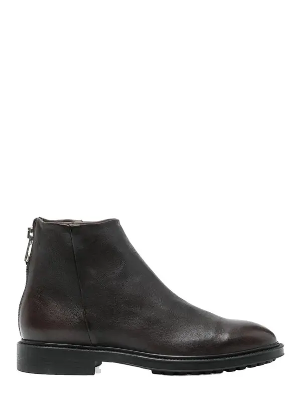 Paul Smith Nik Leather Chelsea Boots - Brown