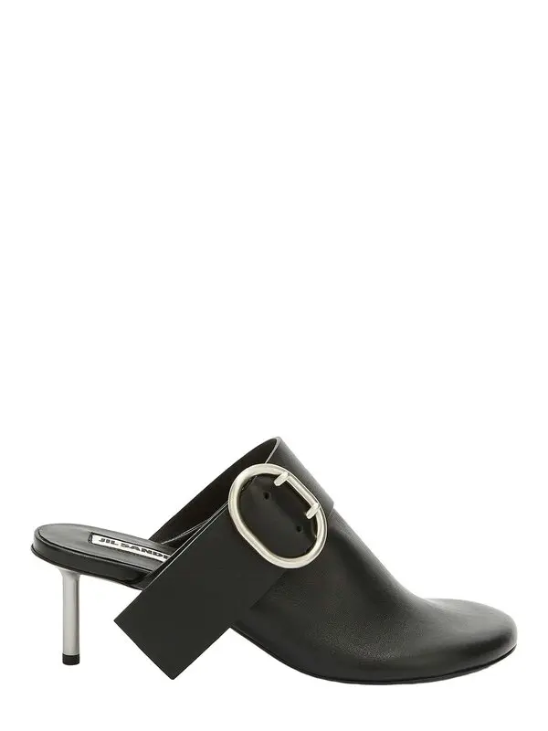 JIL SANDER Mule Shoe - Black