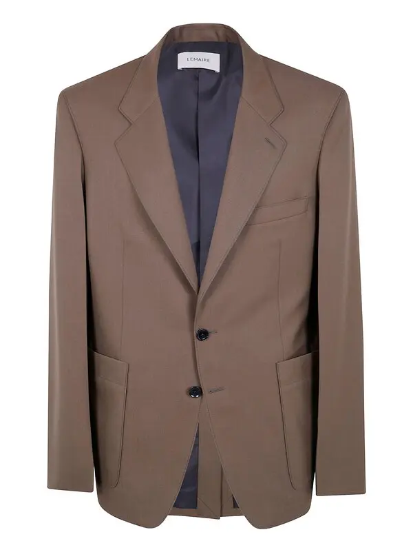 LEMAIRE Tailored Sb Jacket - Beige