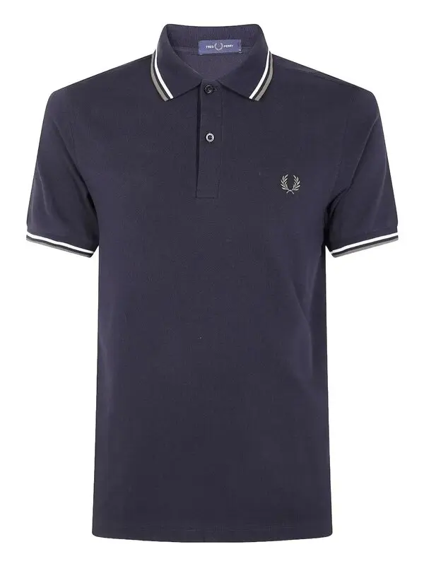 Fred Perry Twin Tipped Shirt - Black