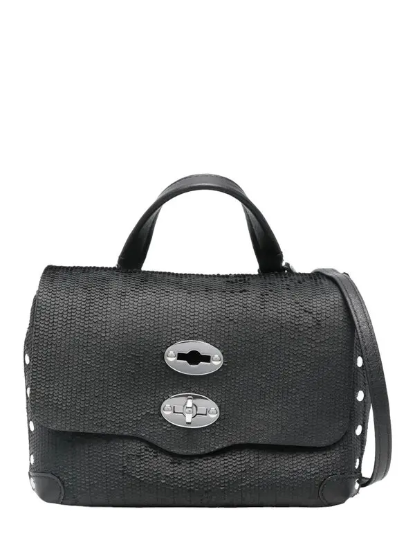 ZANELLATO Baby Messenger Bag - Black