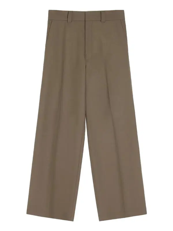 LEMAIRE Straight Tailored Trousers - Beige