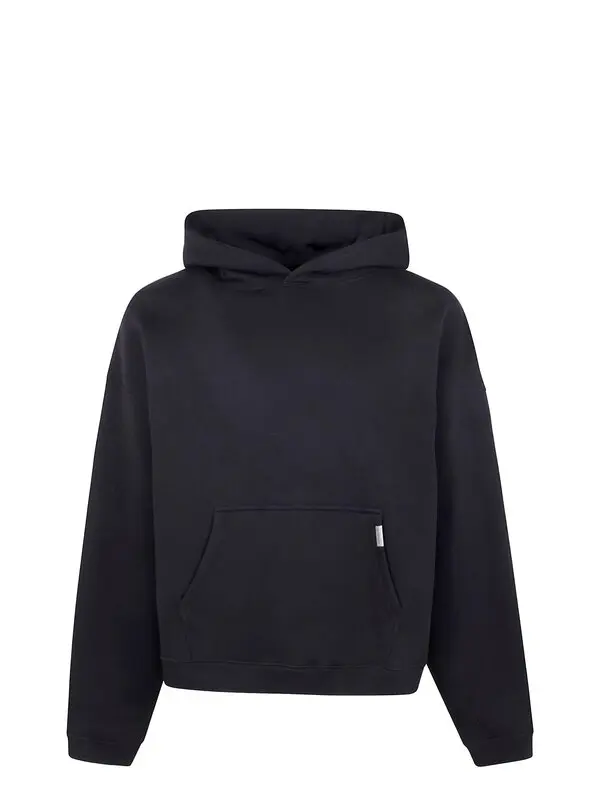 REPRESENT Boxy Oversized Hoodie - Black