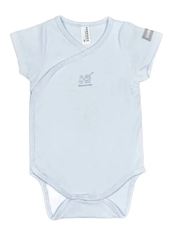 BAMBOOM Short Sleeve Bodysuit - Blue