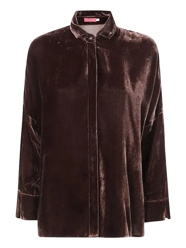 BIANCO LEVRIN Ares Shirt - Brown