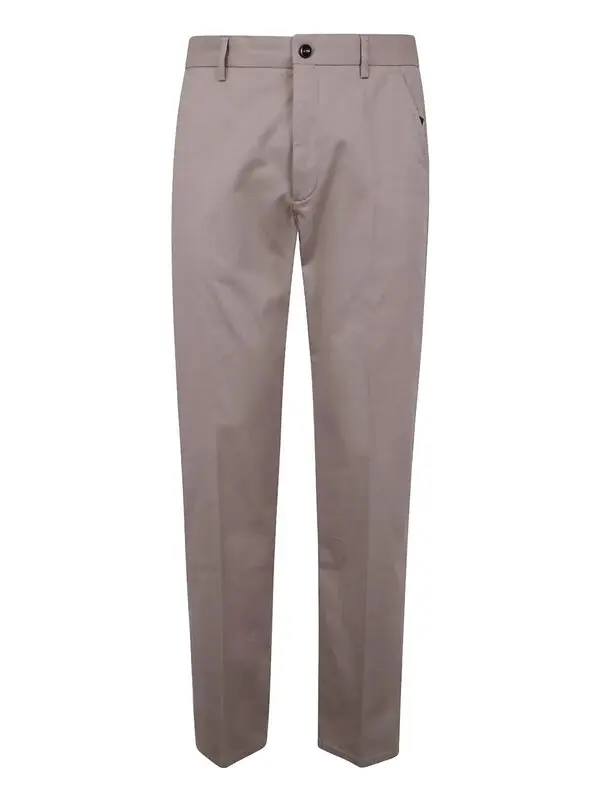 Incotex Regular Leg Trousers - Beige