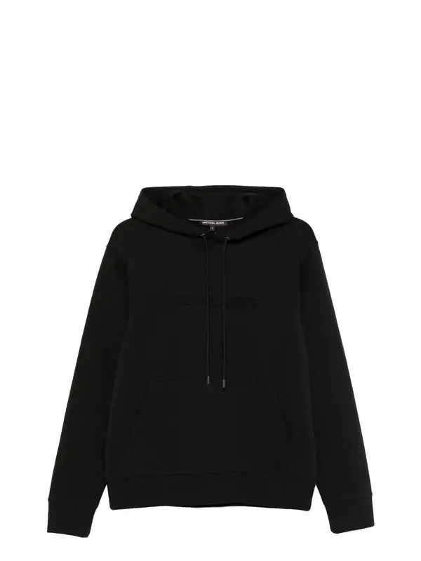 Michael Kors Embossed Logo Hoodie - Black