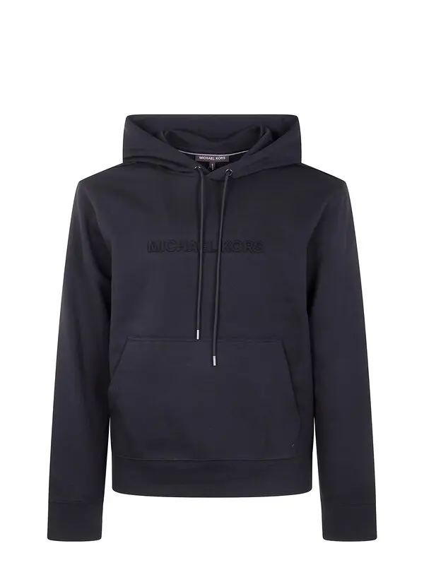 Michael Kors Embossed Logo Hoodie - Black