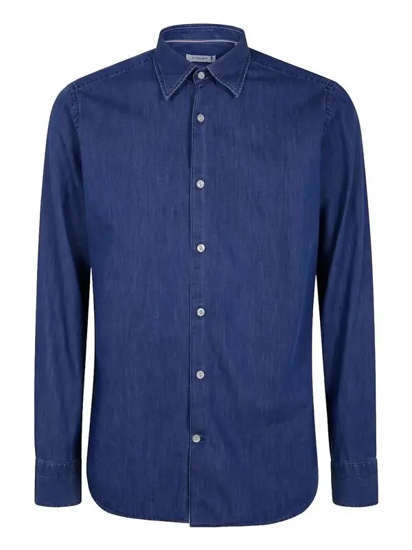 TINTORIA MATTEI 954 Denim Shirt - Blue
