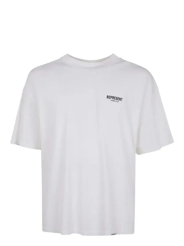 REPRESENT Owners Club" T-shirt - White