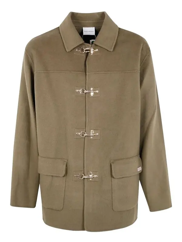 Drole De Monsieur La Veste Caban Jacket - Green