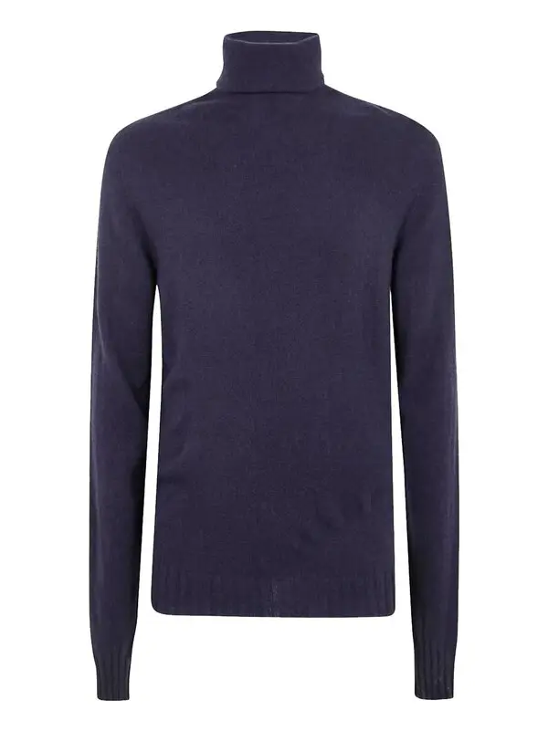 MD75 Cashmere Turtleneck Sweater - Blue