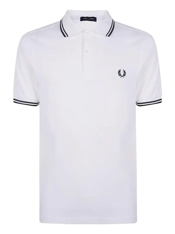 Fred Perry Twin Tipped Shirt - White