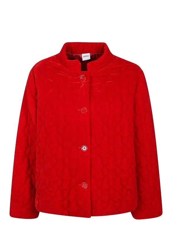 Aspesi Velvet Jacket - Red