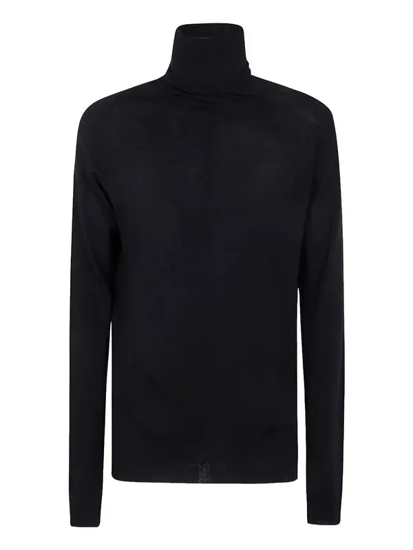 MD75 Turtleneck Sweater - Black