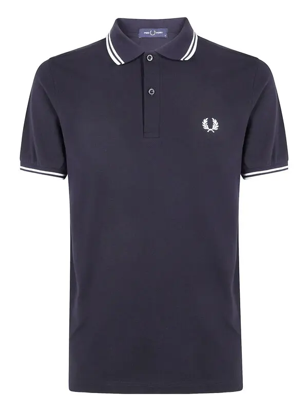 Fred Perry Twin Tipped Shirt - Black