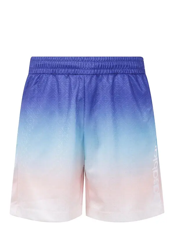 Casablanca Football Shorts - Blue